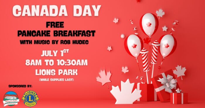 Canada Day Breakfast and Music » Town of Redcliff